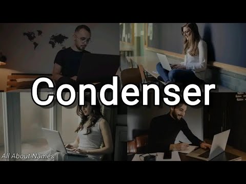 Condenser: American Pronunciation, Meaning, and Usage in Sentences