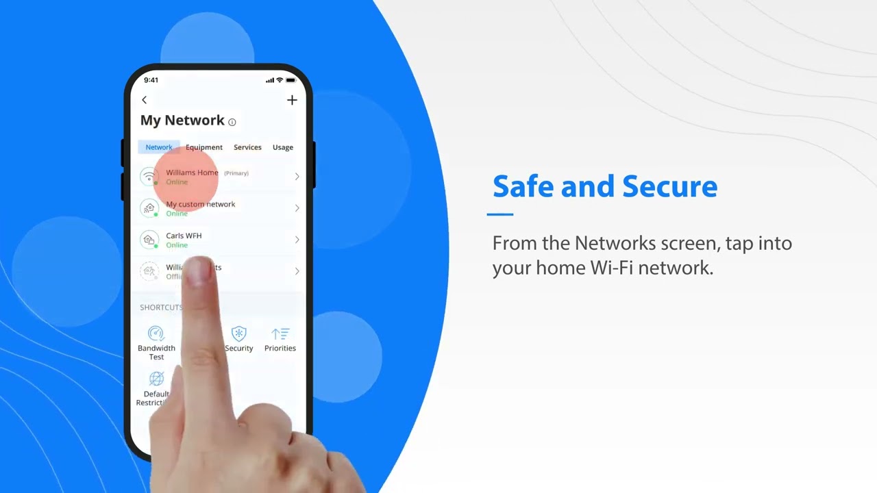 702 Communications Command IQ Change Network Name & Password