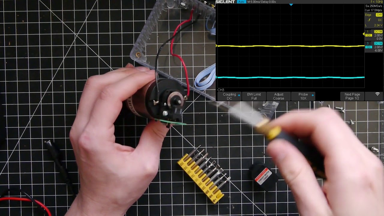Mechatronics: Repairing a Defective Optical Encoder