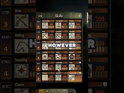 How to distribute your points in Mount and Blade 2 Bannerlord