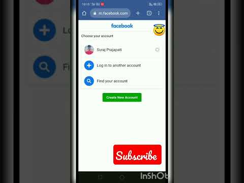 How to logout your Facebook account #shorts