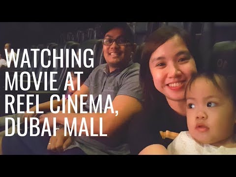 Watching movie with Toddlers at Reel Cinema, Dubai Mall