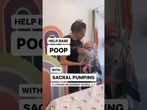 Help your baby POOP!💩 #babycare #constipation #pediatricchiropractic