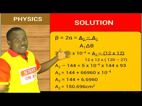 PHYSICS: Area and Cubical Expansion