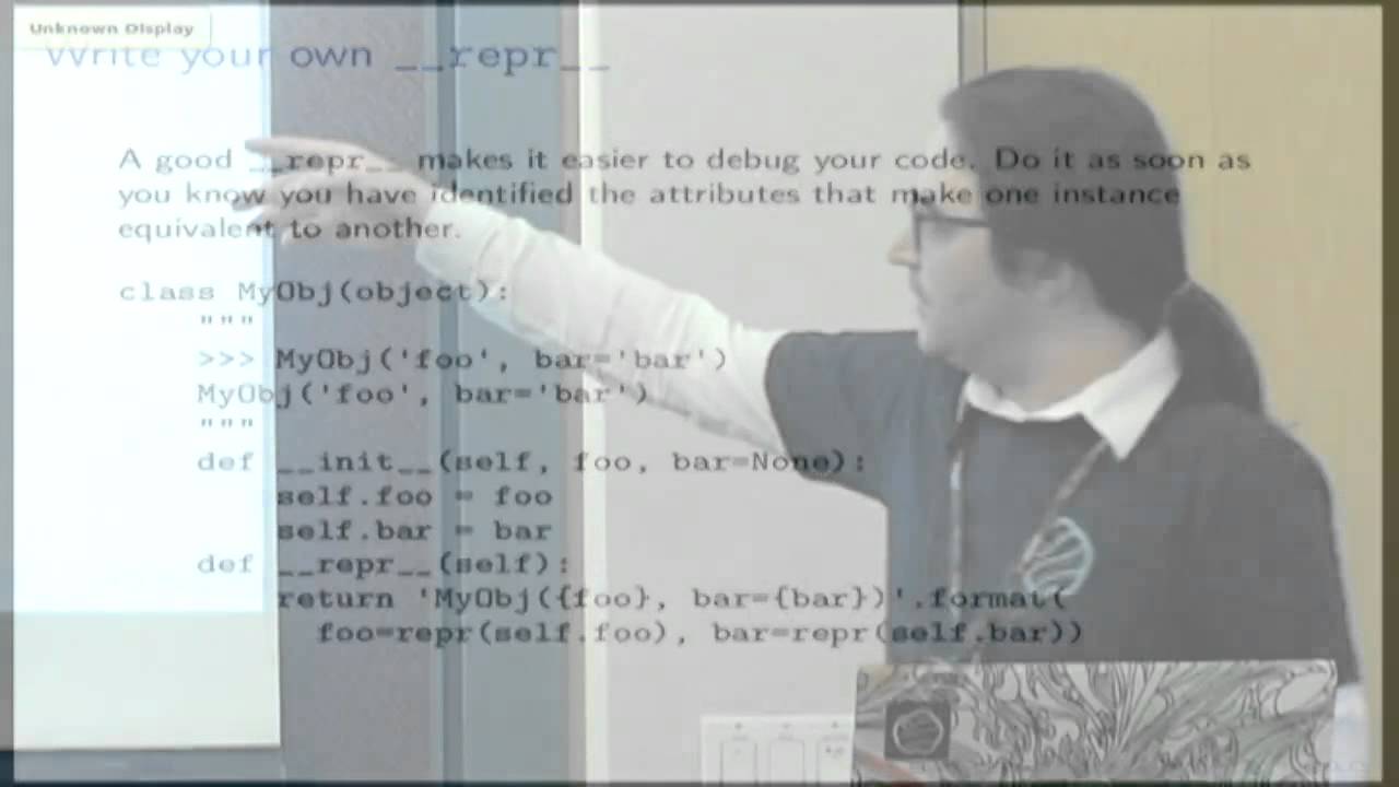 The Python Datamodel: When and how to write objects