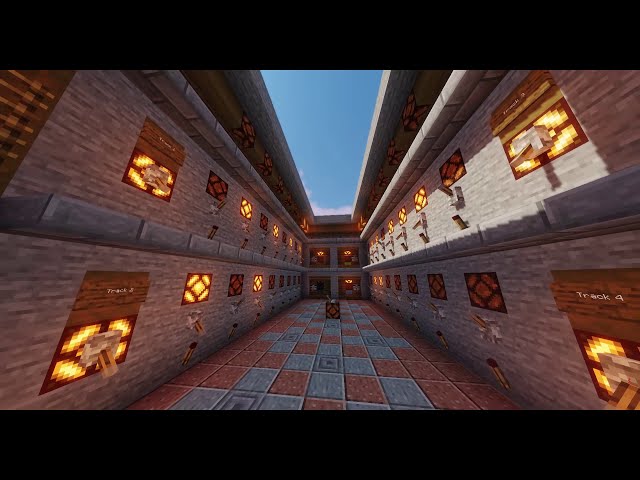 Quad-Instrument Beat Machine Minecraft Map
