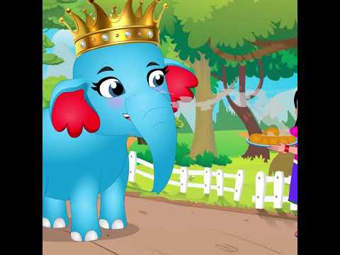 Hathi Raja Kahan Chale | Hindi Nursery Rhymes | Baby Rhymes | Kids Song | हाथी राजा कहाँ चले