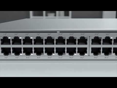 USW-ENTERPRISE-48-POE UniFi Switch Enterprise 48 PoE: 2.5G/1G PoE+ and 10G SFP+ L3 Switch
