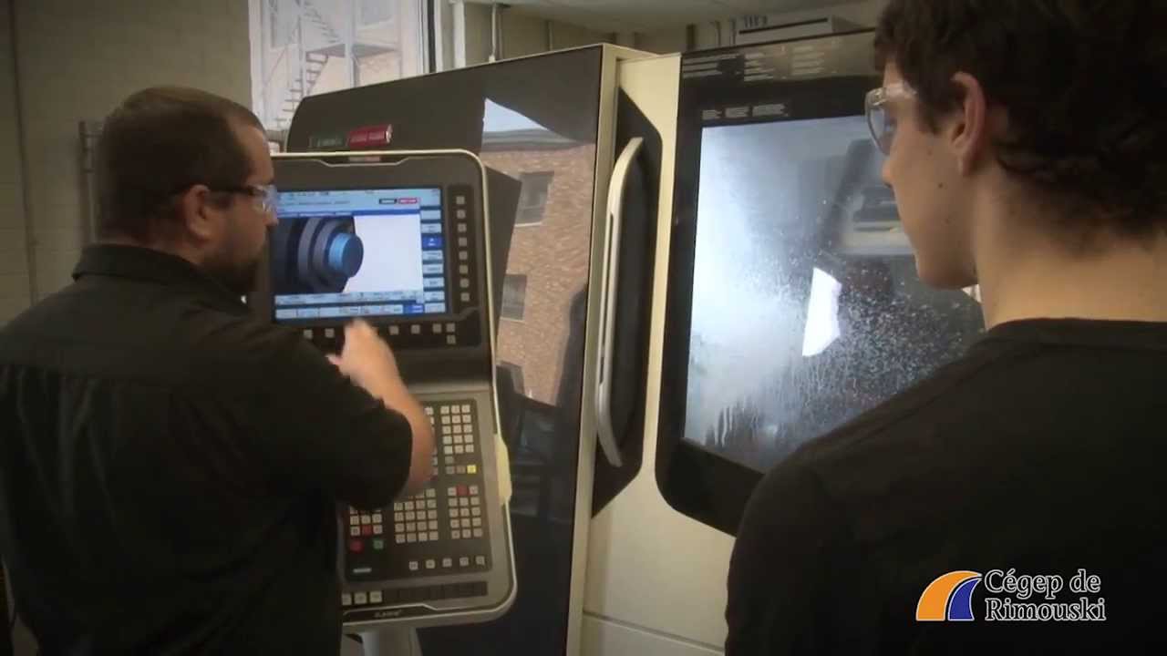 Présentation  de deux nouvelles machines-outils à commandes numériques