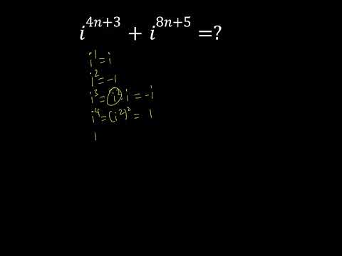 Adding Powers of i | The Imaginary Unit