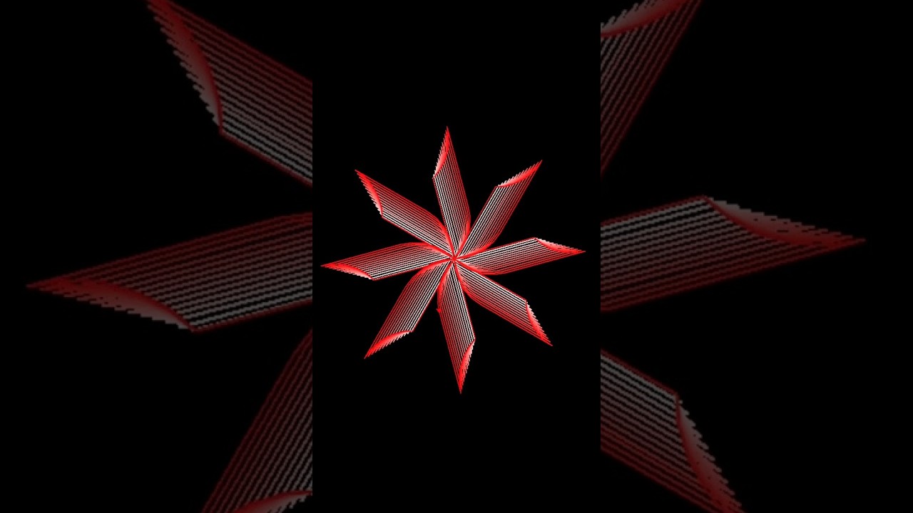 Python turtle tutorial for beginners | Cool Graphics🔥🔥  | Loop  #coding #python #learnpython