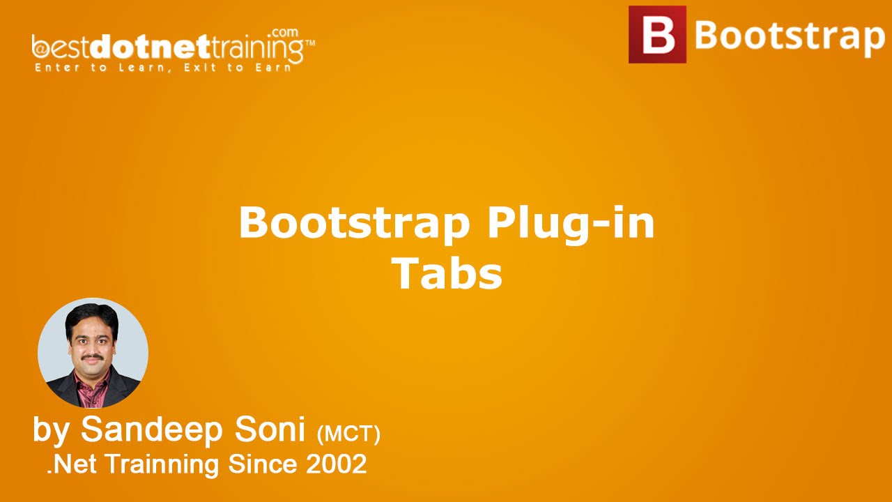 Bootstrap Tutorial - How to use Bootstrap Plug-in Tabs