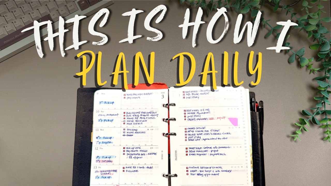 Tasks Keep Getting Pushed? Try This Daily Planning Method