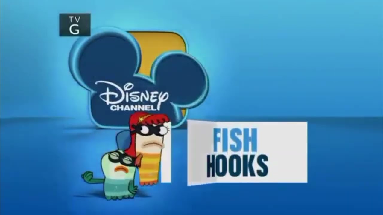 Fish Hooks Disney Channel Full Bumpers WBRB and BTTS HD (2011-14)