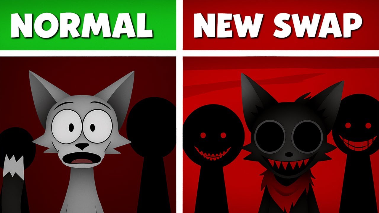 SPRUNKI Phase 3 SWAP Mod vs ORIGINAL 🔥 | Incredibox Mod Reactions!