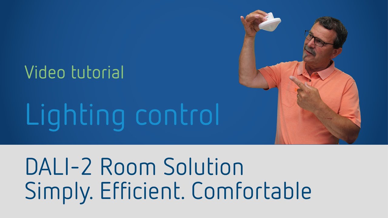 DALI-2 Room Solution from Theben for lighting control - Video Tutorial