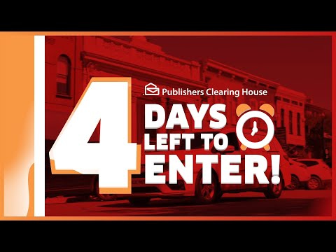 PCH Sweeps Alert: Only 4 Days Left To Enter - $7K A Week For Life!