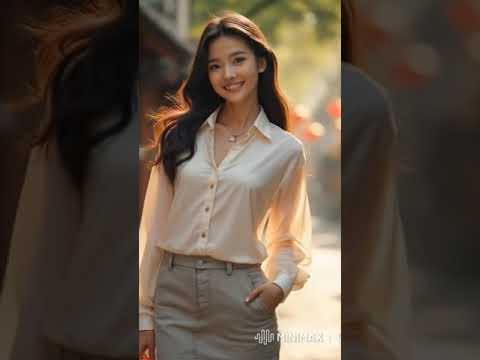 AI Model, China Style Skirt LookBook #ai #shorts