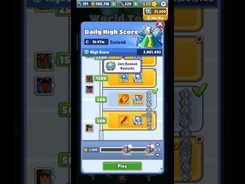 SUBWAY SURFERS ICELAND 2022 : DAILY HIGH SCORE REWARD || JOIN RANKED REWARD