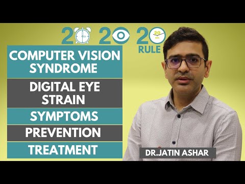 Computer Vision Syndrome | Digital Eye Strain | Symptoms | Treatment & Prevention