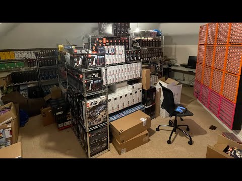 Insane $45,000+ Lego Room Tour (August)