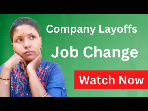 Company Layoffs, Is it a good time to change Job? (Telugu) | Pashams