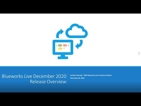 Blueworks Live December 2020 Release Overview