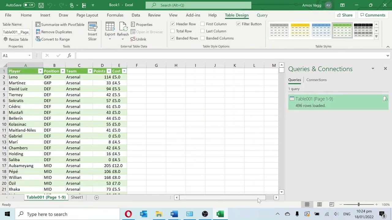 How to copy table from PDF to Excel File in 30seconds