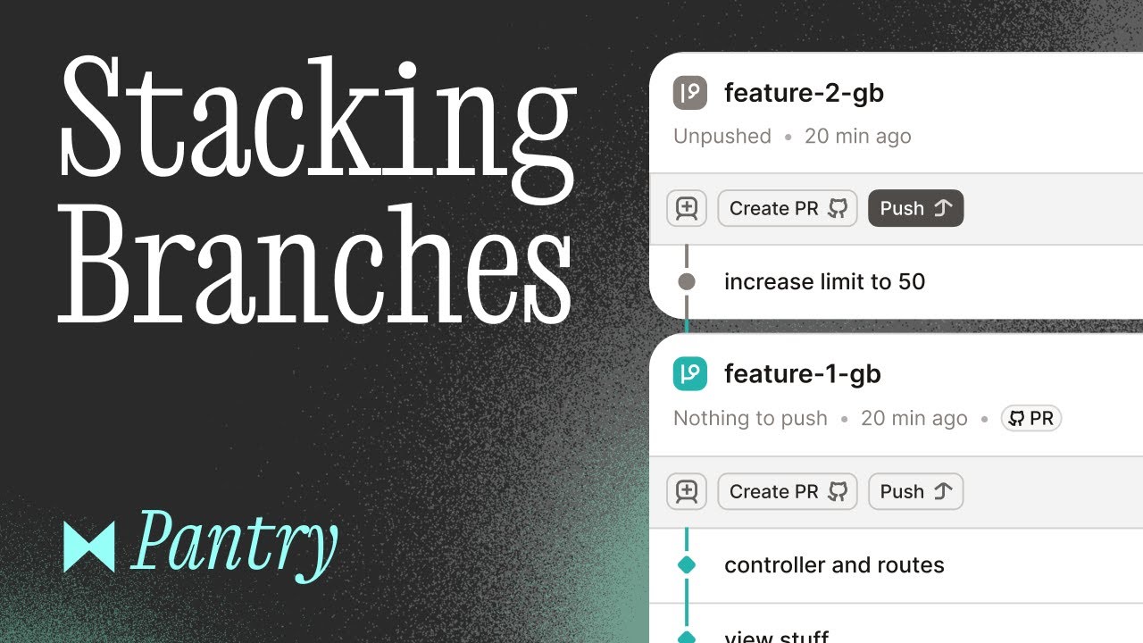 Stacking Branches with Git and GitButler