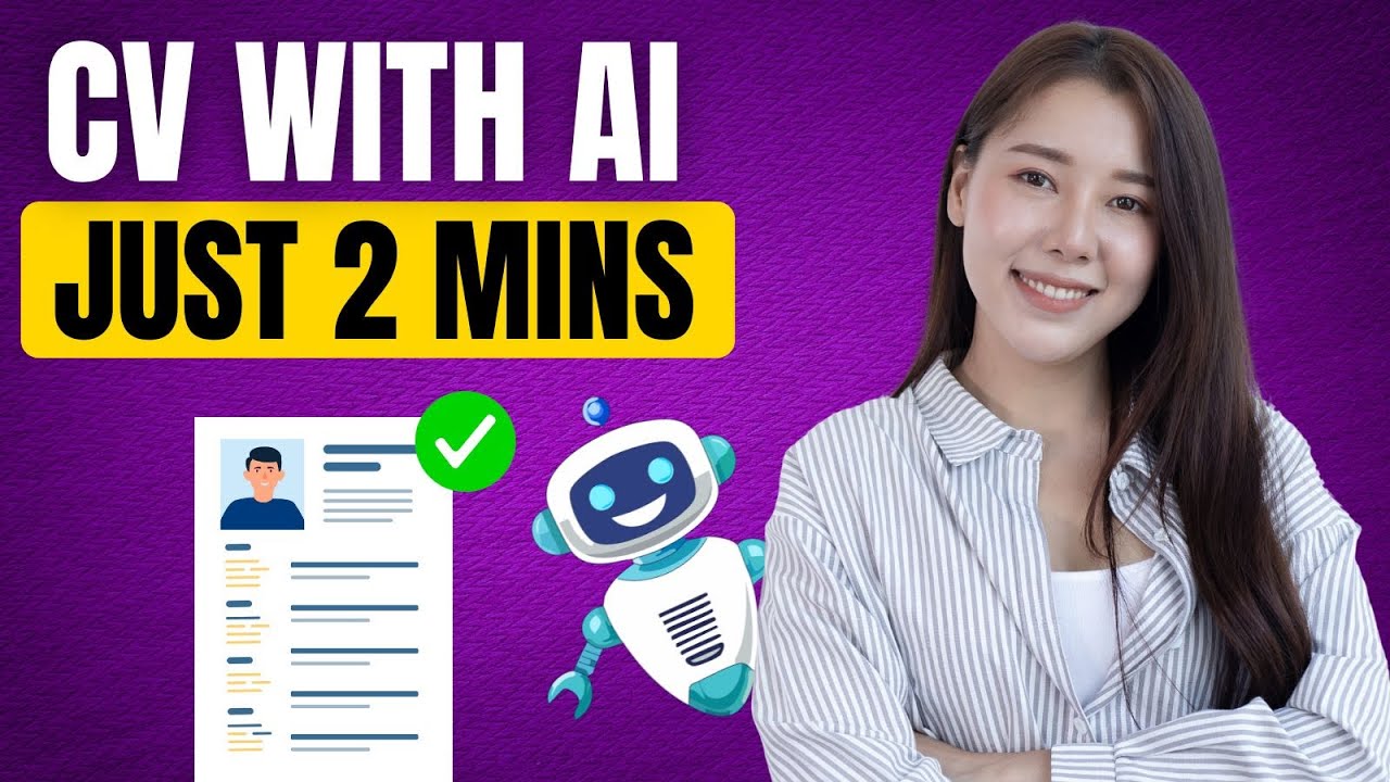 How to create professional CV with AI in just 2 Mins