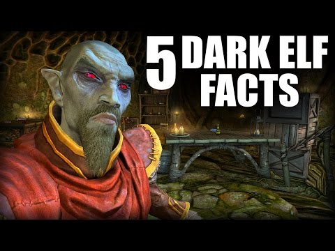 Skyrim - 5 Dark Elf Facts - Elder Scrolls Lore
