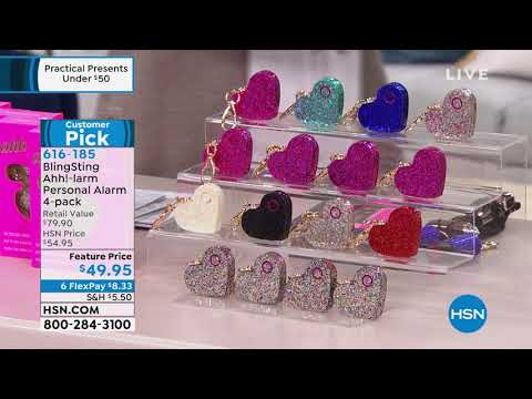 BlingSting Ahh!larm Personal Alarm 4pack
