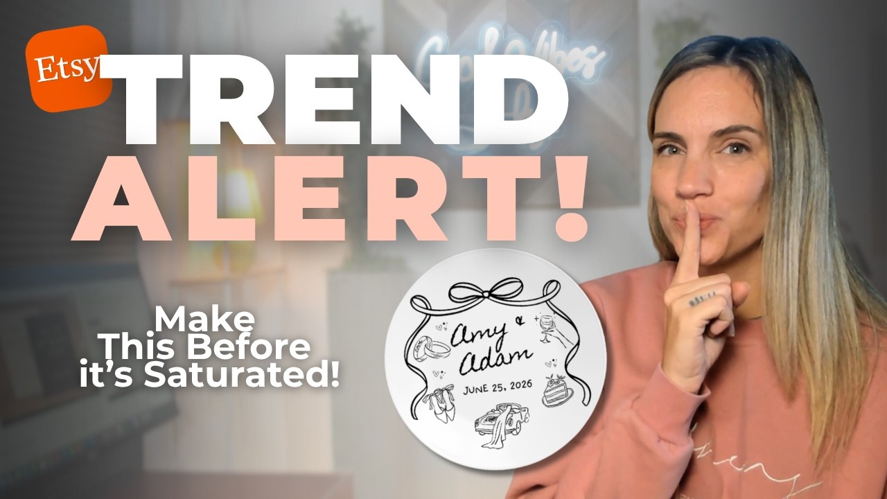 This Etsy Trend Is BLOWING UP Right Now (Doodle Design Tutorial + Bestselling Product!)