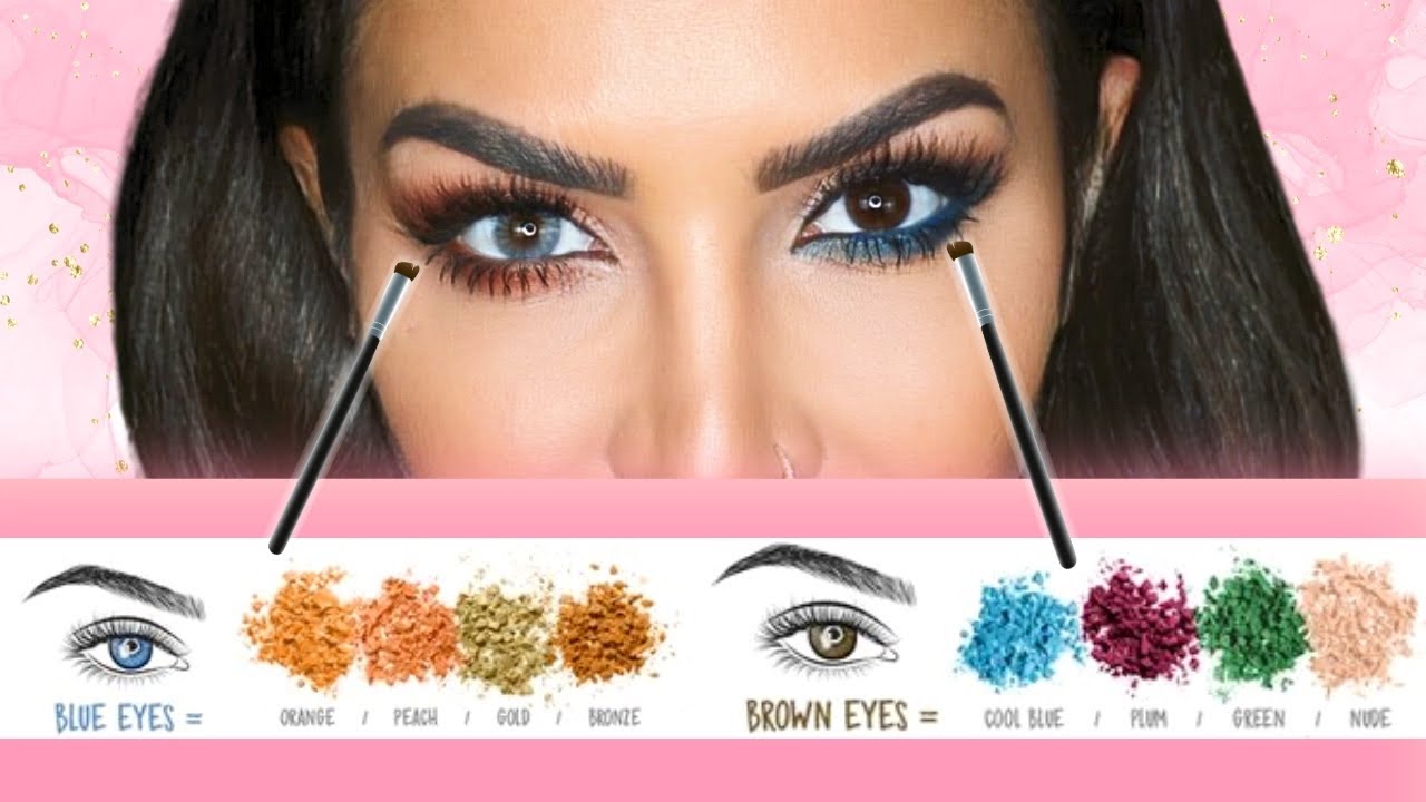 Here's the SECRET to making your EYE COLOR POP!