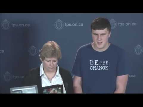 @TorontoPolice News Conference re: Laptop Theft From Vehicle; High Sentimental Value