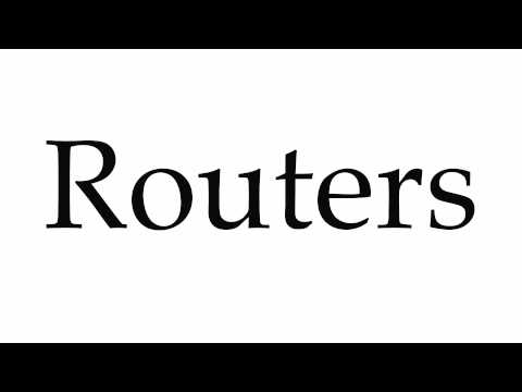 How to Pronounce Routers