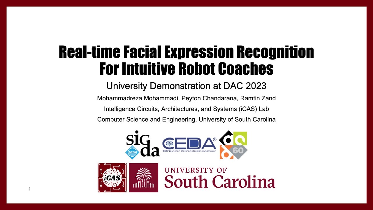 University Demonstration at DAC 2023: Real-time Facial Expression Recognition