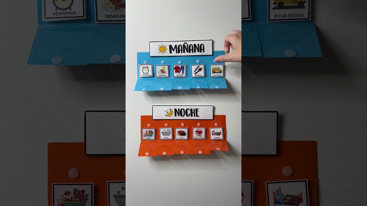 ⏰Let's work on routines at home. #activitiesforkids #backtoschool #routines