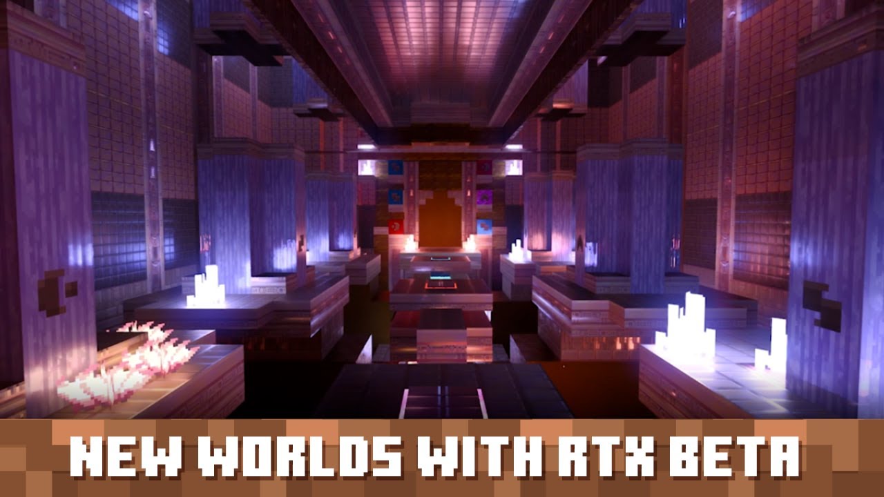 Minecraft with RTX for Windows 10 Beta Pack #3