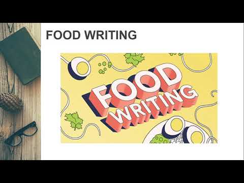 CNF - L4 - Special Types of Creative Nonfiction: Travel Writing, Food Writing, and Nature Writing