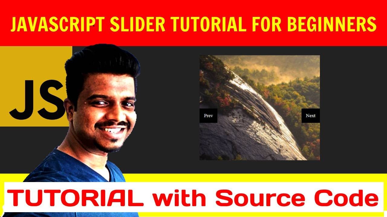 48th Javascript Project -  Slider Tutorial