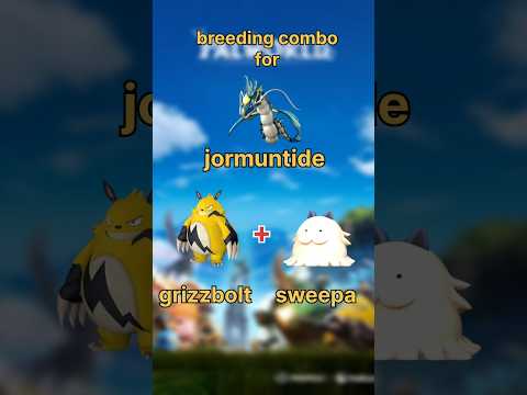 how to breed jormuntide in palworld | palworld breeding guide | #palworld