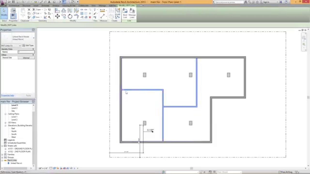 Edit Linked Files - Revit Quick Tip