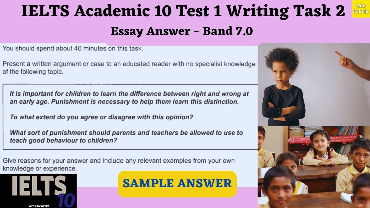 IELTS Academic Book 10 Test 1 Writing Task 2 | Essay Answer Band 7.0 - Edu Life Lk