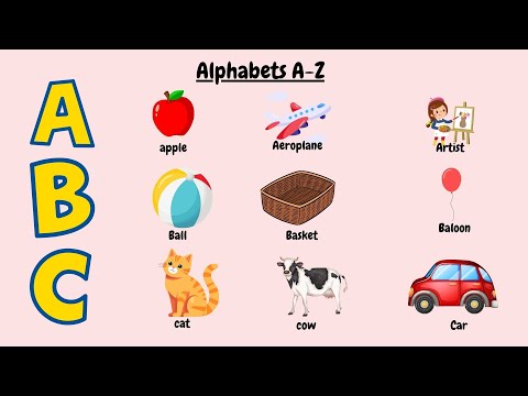 Learn ABC Alphabet for Children | A to Z with Fun Characters