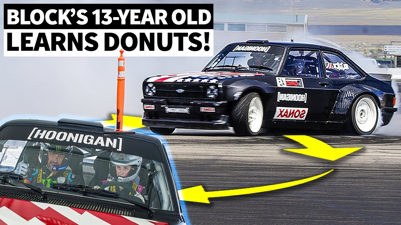 Ken Block Teaching His 13YO Daughter to Drift Makes Your Dad Not So ...