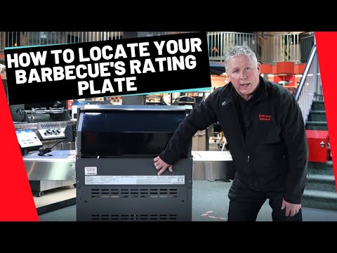 How To Find Your Rating Plate (Find Your Model #) | Barbecues Galore