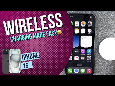 IPhone 15 - How to Wireless Charging • 📱 • 🔋 • 📲 • Tutorial