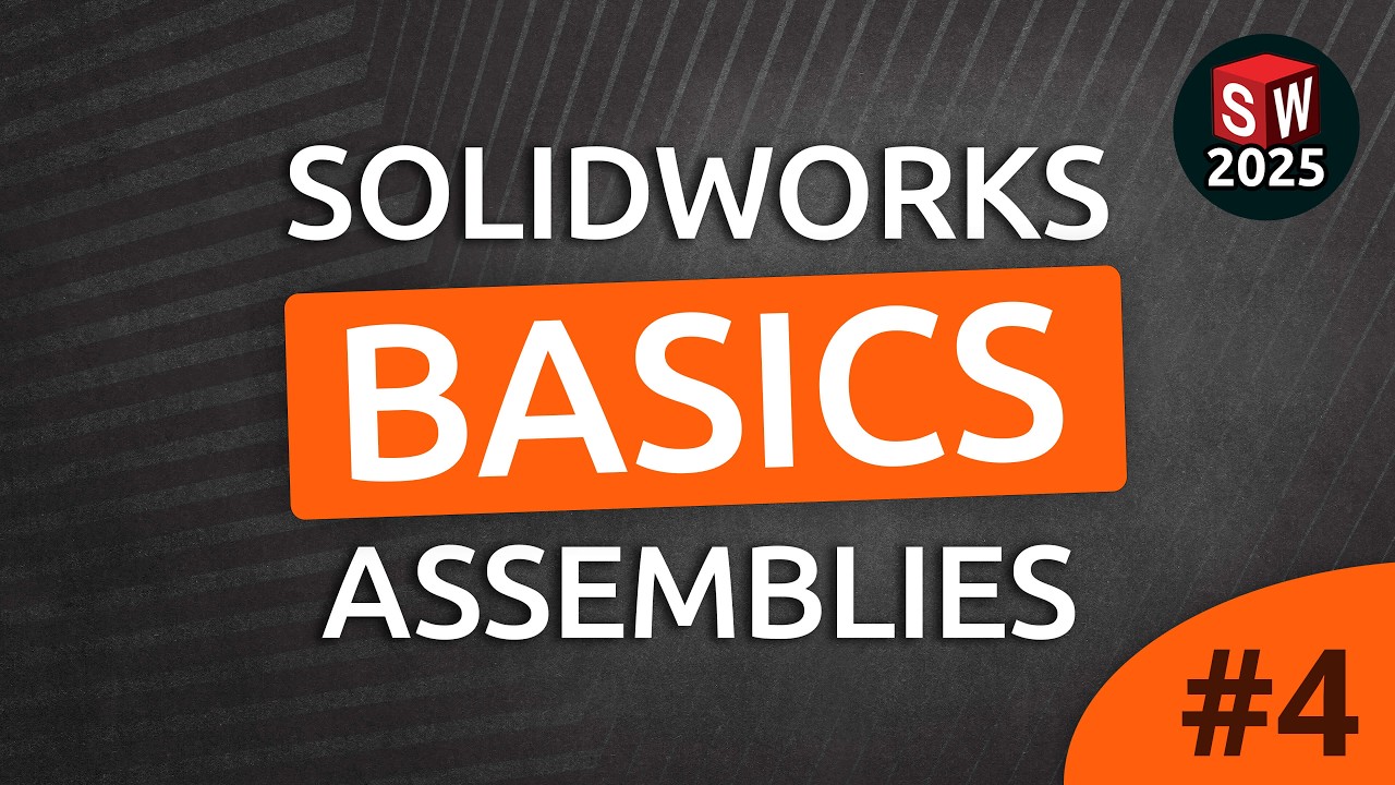 SolidWorks Beginner Tutorial - Assembly Basics - Part 4