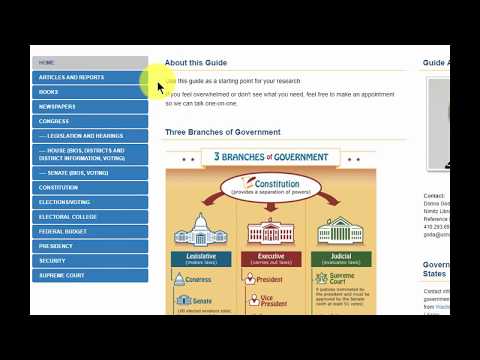 Journal Articles - Where and How to Find - Political Science & FP130